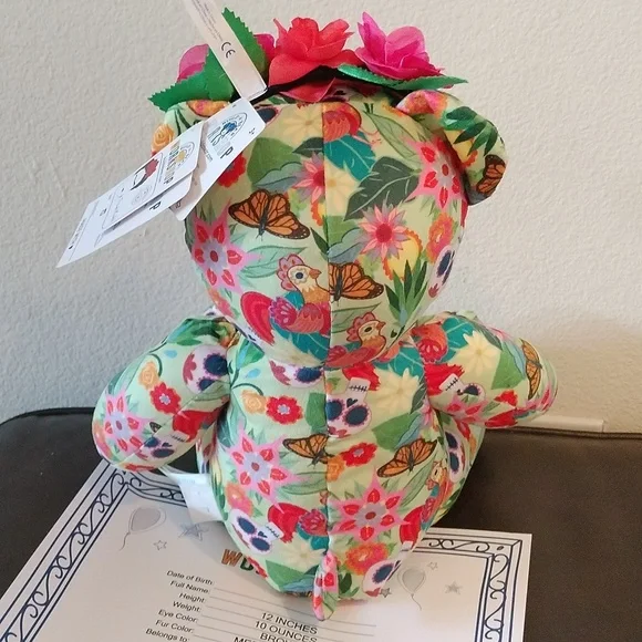 Build-A-Bear | Toys | Buildabear Frida Kahlo Icon Collage Teddy Bear ...